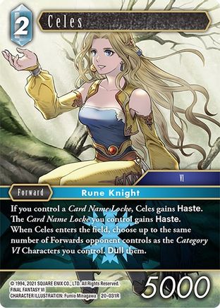 Celes - Dawn of Heroes - Final Fantasy TCG