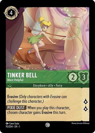 Tinker Bell - Most Helpful - The First Chapter - Disney Lorcana