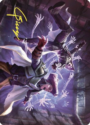 Grave Pact Art Card (Gold-Stamped Signature) - Art Series: Commander ...
