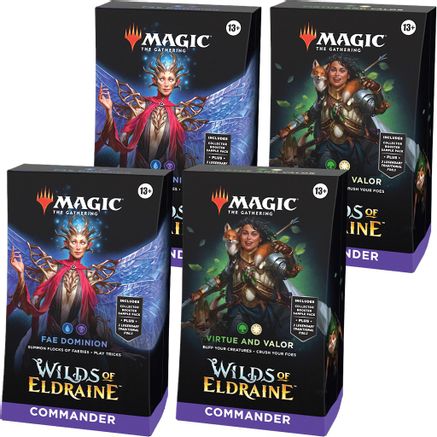 Wilds of Eldraine Commander Deck Case - Commander: Wilds of Eldraine ...