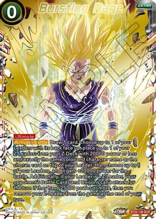 Bursting Rage - Critical Blow - Dragon Ball Super: Masters