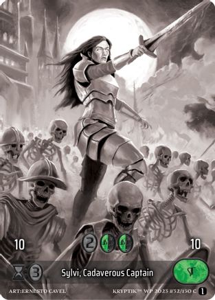 Sylvi, Cadaverous Captain (Box Topper) - Wicked Prophecy [Wave 1] (eBay ...