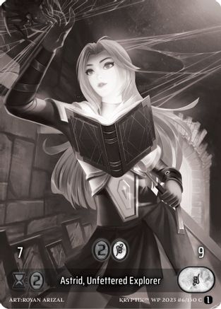 Astrid, Unfettered Explorer (Box Topper) - Wicked Prophecy [Wave 1 ...