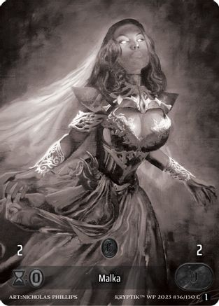 Malka (Box Topper) - Wicked Prophecy [Wave 1] (eBay Gen Con Exclusive) - Kryptik TCG