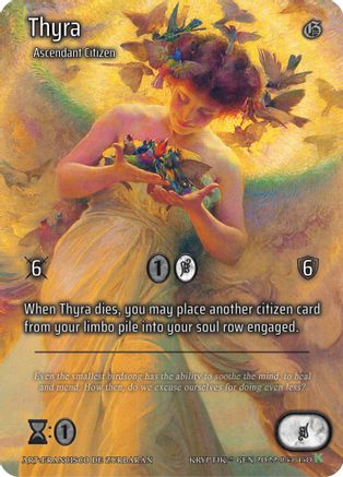 Thyra (Full Art) - Genesis [Kickstarter] - Kryptik TCG