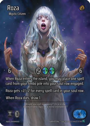 Roza (Full Art) - Genesis [Kickstarter] - Kryptik TCG