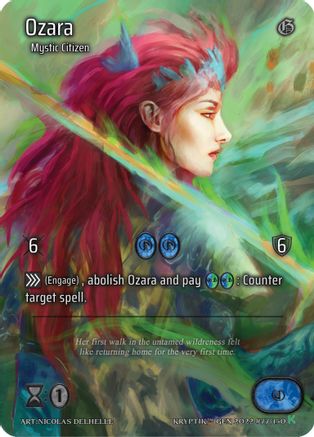 Ozara (Full Art) - Genesis [Kickstarter] - Kryptik TCG