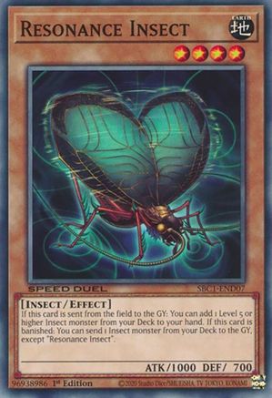 Resonance Insect - Speed Duel: Streets of Battle City - YuGiOh