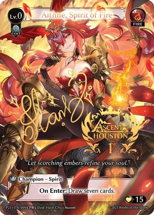 Aithne, Spirit of Fire (CPR) - Promotional Cards - Grand Archive TCG