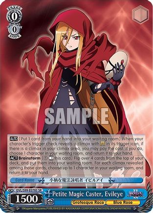 Petite Magic Caster, Evileye (SR) - Nazarick: Tomb of the Undead Vol.2 ...