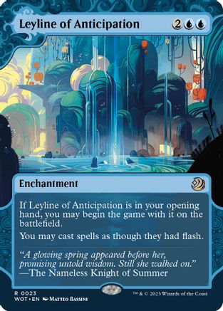 Leyline of Anticipation - Wilds of Eldraine: Enchanting Tales - Magic ...