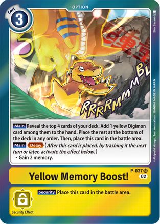 Yellow Memory Boost! (Resurgence Booster Reprint) - Resurgence Booster ...
