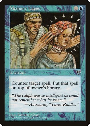 Memory Lapse - Mirage - Magic: The Gathering