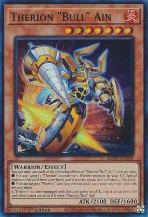 Therion "Bull" Ain - 25th Anniversary Tin: Dueling Heroes Mega Pack - YuGiOh
