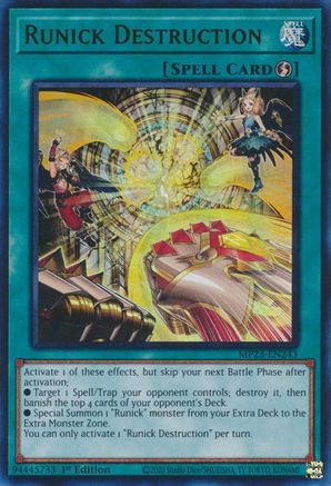 Runick Destruction - 25th Anniversary Tin: Dueling Heroes Mega Pack ...