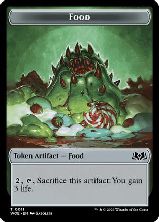 Food (0011) Token - Wilds of Eldraine - Magic: The Gathering