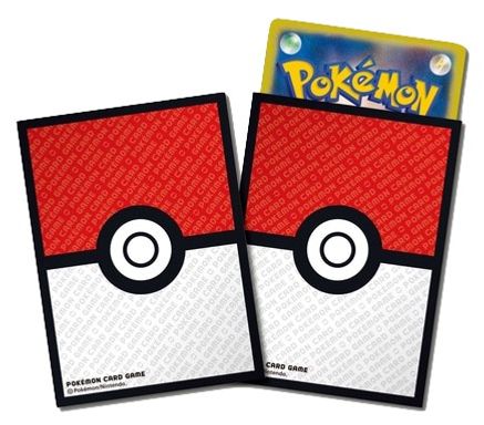 Pokemon TCG: Pokemon Center Japan Exclusive Card Sleeves - Pokeball (64-Pack) - Pokemon ...