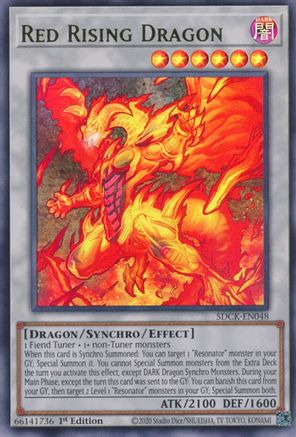 Red Rising Dragon - Structure Deck: The Crimson King - YuGiOh