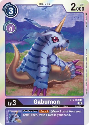 Gabumon - BT2-069 (Resurgence Booster Reprint) - Resurgence Booster ...