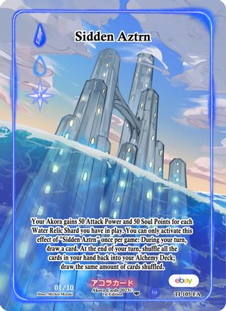 Sidden Aztrn (Full Art) (Serial Numbered) - Trials of Ikithia [eBay 1st ...