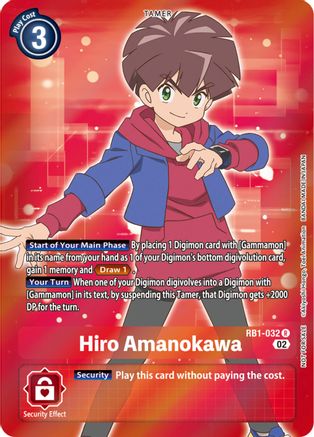 Hiro Amanokawa (Resurgence Booster Box Promotion Pack) - Resurgence ...