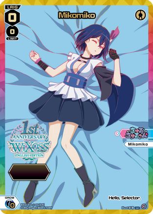 Mikomiko (Serial Numbered) - Prismatic Diva - WIXOSS