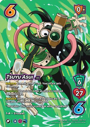 Tsuyu Asui - 100/153 - UniVersus: My Hero Academia: Jet Burn - UniVersus