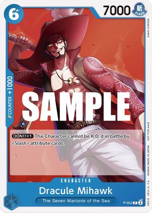 Dracule Mihawk (Sealed Battle Kit Vol. 1) - One Piece Promotion Cards ...
