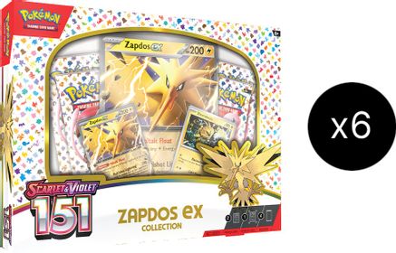 151 Collection Zapdos ex Case - SV: Scarlet and Violet 151 - Pokemon