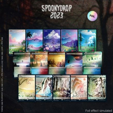 Secret Lair Drop: Places to Trick or Treat Foil Lands Bundle - Secret ...