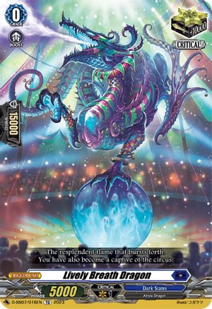 Lively Breath Dragon - D-SS07: Stand Up Deckset "Favrneel" - Cardfight Vanguard