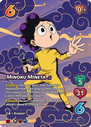 Minoru Mineta (Pro Hero Nationals 2023) - UniVersus: My Hero Academia ...