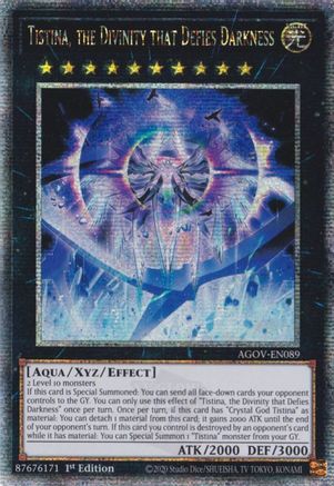 Tistina, the Divinity that Defies Darkness (Quarter Century Secret Rare ...