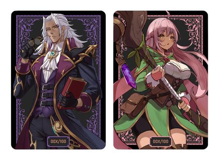 Metal Raising Hell - Leoris & Lily Dual-Sided Field Center Token ...