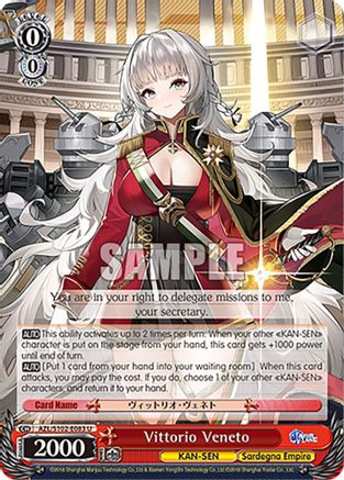 Vittorio Veneto - Azur Lane - Weiss Schwarz