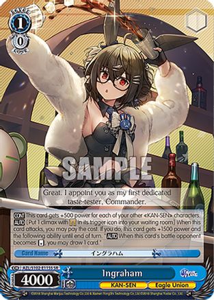 Ingraham (SR) - Azur Lane - Weiss Schwarz