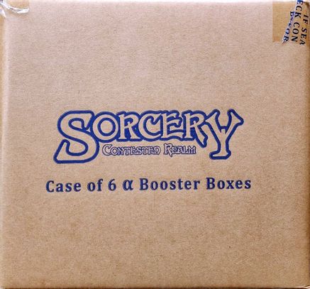 Alpha - Booster Box Case - Alpha - Sorcery: Contested Realm