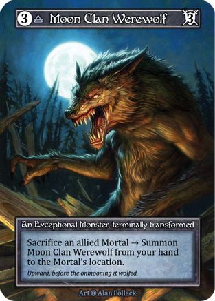 Moon Clan Werewolf (Foil) - Alpha - Sorcery: Contested Realm