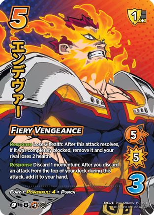 Fiery Vengeance (XSR) - UniVersus: My Hero Academia: Jet Burn - UniVersus
