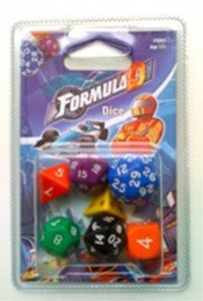 Formula D Dice Set - Asmodee Editions - Boardgames