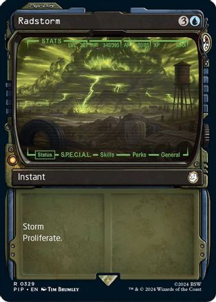 Radstorm (Showcase) - Universes Beyond: Fallout - Magic: The Gathering