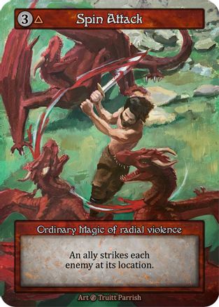 Spin Attack - Beta - Sorcery: Contested Realm