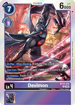 Devimon - Blast Ace - Digimon Card Game