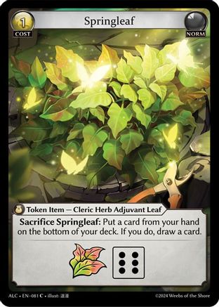 Springleaf - Alchemical Revolution - Grand Archive TCG