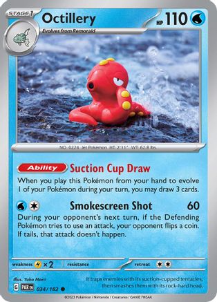 Octillery - SV04: Paradox Rift - Pokemon