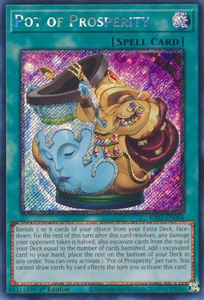 Pot of Prosperity (Platinum Secret Rare) - 25th Anniversary Rarity ...