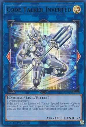 Code Talker Inverted (UR) - 25th Anniversary Rarity Collection - YuGiOh