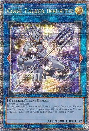 Code Talker Inverted (Quarter Century Secret Rare) - 25th Anniversary Rarity Collection - YuGiOh