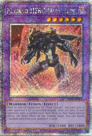 Masked HERO Dark Law (Quarter Century Secret Rare) - 25th Anniversary Rarity Collection - YuGiOh