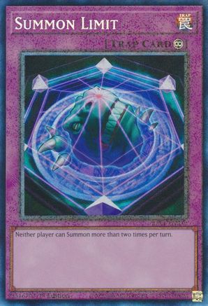 Summon Limit (PCR) - 25th Anniversary Rarity Collection - YuGiOh